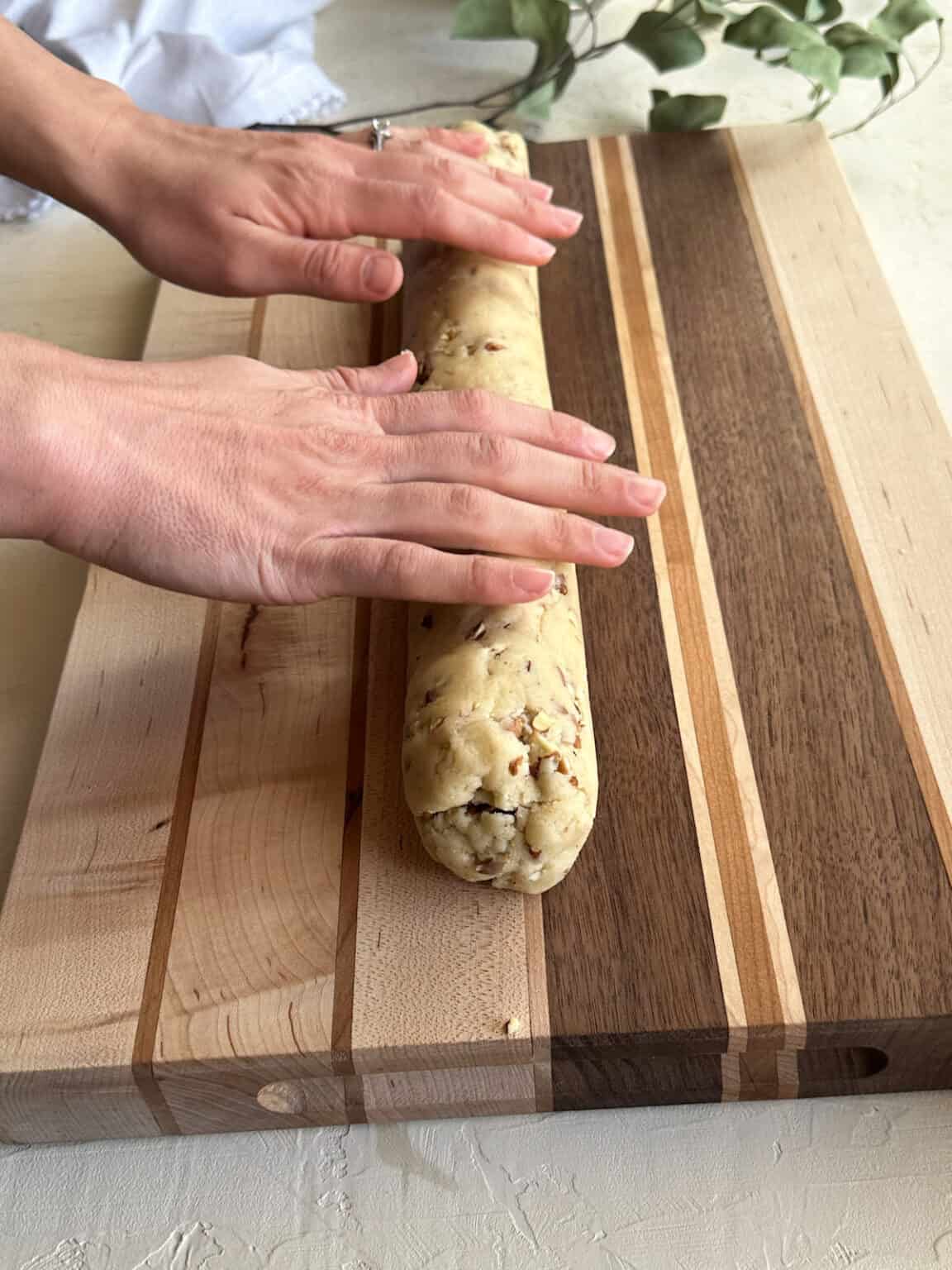 Maple Pecan Sourdough Shortbread Cookies - Foragers of Happiness